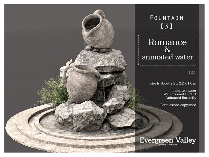 Second Life Marketplace - Fountain